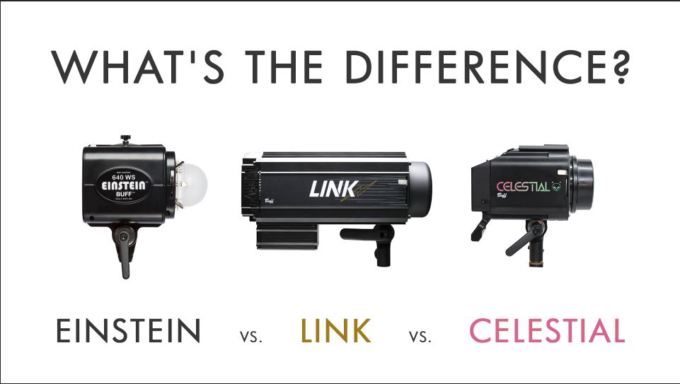What Light Is Right For You? (Comparing Einstein, Link, and Celestial Flash Units) – BUFF BASICS